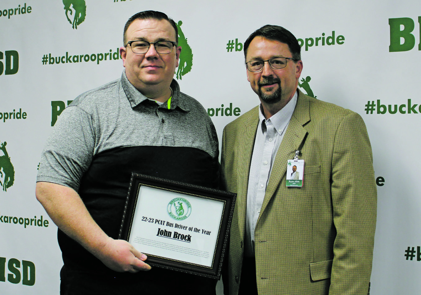 Brock recognized as Bus Driver of the Year | Breckenridge American